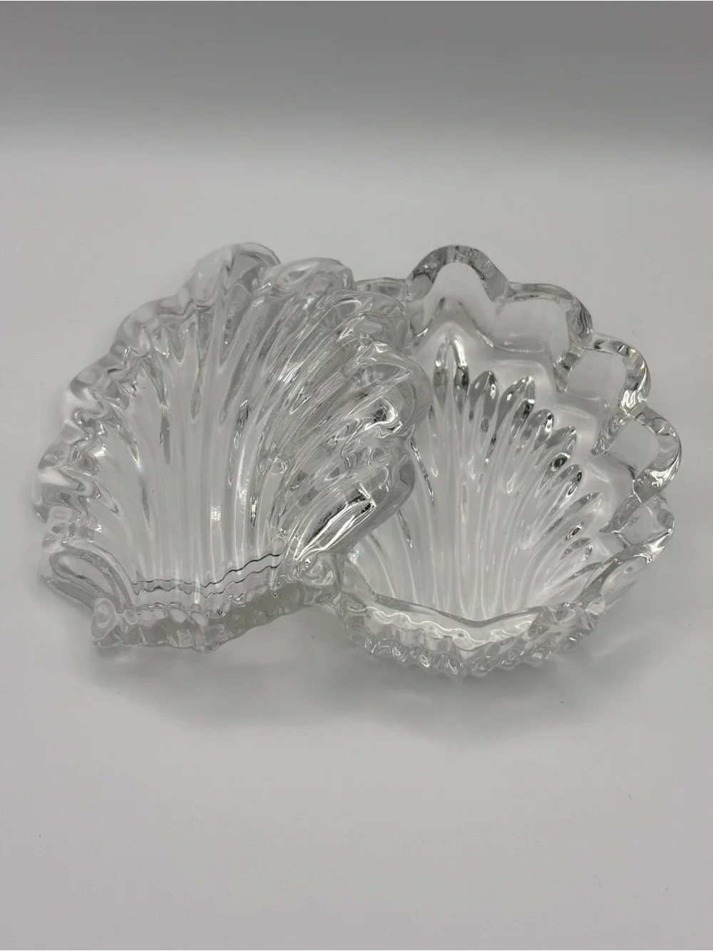 Gorham | Storage & Organization | Vintage Shellshaped Lead Crystal ...